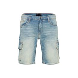 Jeansshorts Blend "Jeansshorts BHDenim", Herren, Gr. XL, N-Gr, blau (denim middle blau), Obermaterial: 98% Baumwolle CO. 2% Elasthan EL., Jeans Jeansshorts