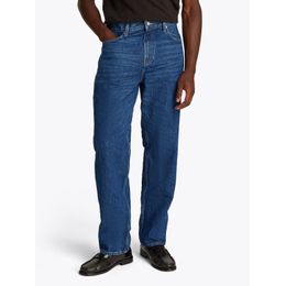 Relax-fit-Jeans Tommy Hilfiger "RELAXED RIVER RGD", Herren, Gr. 30, L&auml;nge 34, marc indigo, Denim/Jeans, Obermaterial: 100% Baumwolle, Jeans Relax-fit-Jeans