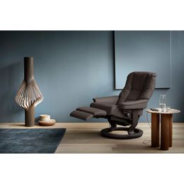 Relaxsessel stressless "Mayfair", braun (braun batick), B:79cm H:101cm T:77cm, Leder BATICK: BATICK ist ein leicht korrigiertes, durchgef&auml;rbtes und genarbtes M&ouml;belleder, bei dem die meisten Unebenheiten und Spuren in der Regel entfernt wurden.;Leder PALOMA: PALOMA ist ein durchgef&auml;rbtes Semianilin-M&ouml;belleder mit nat&uuml;rlicher Narbung.;ROHLEDER Stoff Q2 FARON: Ein fester zuverl&auml;ssiger Boucl&eacute; mit eine