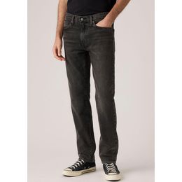Levi's Tapered-fit-Jeans LEVI'S "502 TAPER", Herren, Gr. 30, L&auml;nge 32, schwarz (night shadows), Denim/Jeans, Obermaterial: 99% Baumwolle, 1% Elasthan, Basic, loose fit kn&ouml;chellang, Jeans Tapered-fit-Jeans, in elegantem, modernem Stil