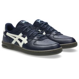 Sneaker asics SPORTSTYLE "SKYHAND OG", Herren, Gr. 42, midnight, ivory, Leder, Schuhe Sneaker, Topseller