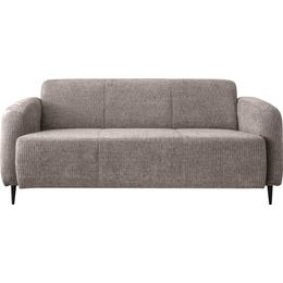 3-Sitzer Home Affaire "Marone", beige, B:185cm H:76cm T:90cm, 100% Polyester, Sofas, 3-Sitzer
