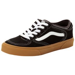 Sneaker Vans "UA Rowley Classic", Herren, Gr. 36, schwarz-wei&szlig; (schwarz, wei&szlig;, gum), Leder, Schuhe Sneaker, unisex