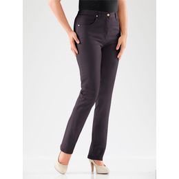 Bequeme Jeans CLASSIC, Damen, Gr. 52, Normalgr&ouml;&szlig;en, schwarz (schwarz, denim), 78% Baumwolle, 20% Polyester, 2% Elasthan, unifarben, lang, Jeans Bequeme Jeans