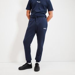 Jogginghose Ellesse "CRAVO JOG PANT", Herren, Gr. S, N-Gr, blau (navy), Obermaterial: 70% Baumwolle, 30% Polyester, Hosen Jogginghose