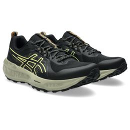 Trailrunningschuh asics "GEL-SONOMA 8", Herren, Gr. 44, schwarz, lime gr&uuml;n, Textil, Schuhe Trailrunningschuh, f&uuml;r anspruchsvolles Gel&auml;nde, profilierte Au&szlig;ensohle