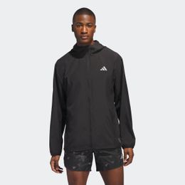 Laufjacke adidas Performance "RUN IT", Herren, Gr. XXL, schwarz, Obermaterial: 100% Polyester, clean, Jacken Laufjacke