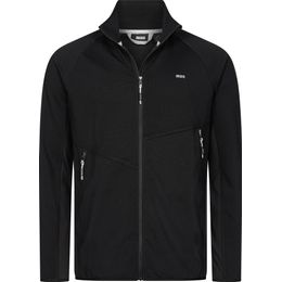 Fleecejacke LPO "Herren Fleecejacke Kai", Herren, Gr. M, schwarz, 90% Polyester, 10% Elasthan, Jacken Fleecejacke