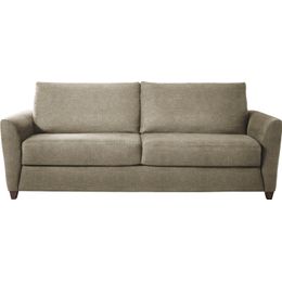 Schlafsofa Bali "Dallas, Dauerschl&auml;fer", braun (hellbraun), B:215cm H:93cm T:103cm, Sofas, Schlafsofa, in 140er und 160er Breite, inkl. Ergoflex-Unterfederung