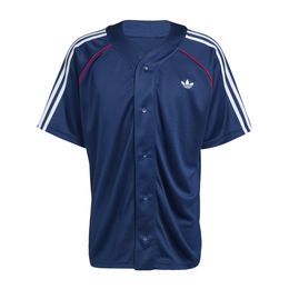 adidas originals Hemd 'Adicolor' Herren Gr&ouml;&szlig;e XS navy / rot / wei&szlig;