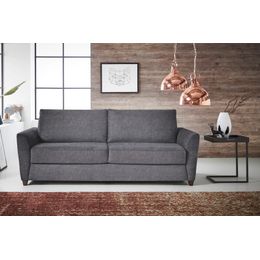 Schlafsofa Bali "Dallas, Dauerschl&auml;fer", grau (hellgrau), B:215cm H:93cm T:103cm, Sofas, Schlafsofa, in 140er und 160er Breite, inkl. Ergoflex-Unterfederung