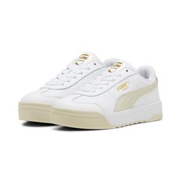 Sneaker Puma "ROMA FEMININE WNS", Damen, Gr. 38, wei&szlig; (Puma wei&szlig;, alpine snow), Leder, unifarben, Schuhe Sneaker