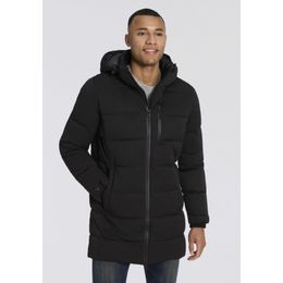 G.I.G.A. by Killtec Steppmantel "GW 10 MN QLTD PRK", Herren, Gr. L, schwarz, Steppware, Obermaterial: 100% Polyester. Futter: 100% Polyester. Wattierung: 100% Polyester, G.I.G.A. DX BY KILLTEC, M&auml;ntel Steppmantel