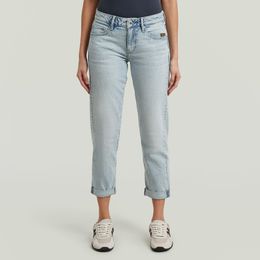 G-Star Raw Boyfriend-Jeans G-STAR "Kate", Damen, Gr. 32, L&auml;nge 30, sun faded blau galena, Denim/Jeans, Obermaterial: 99% Baumwolle, 1% Elasthan, weit, unten schmal lang, Jeans Boyfriend-Jeans, im 5-Pocket-Stil