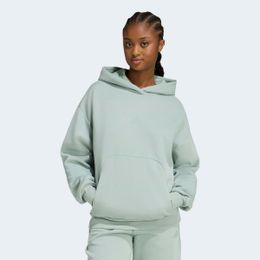 Kapuzensweatshirt adidas Sportswear "W FI 3S OH HD", Damen, Gr. M, wosa, Obermaterial: 67% Polyester, 33% Baumwolle, normal, Rundhals, Sweatshirts Kapuzensweatshirt