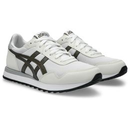 Sneaker asics SPORTSTYLE "TIGER RUNNER II", Herren, Gr. 44,5, wei&szlig;, sepia braun, Textil, Schuhe Sneaker, Topseller