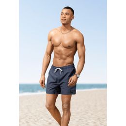 Badeshorts Rip Curl "OFFSET VOLLEY", Herren, Gr. S, N-Gr, blau (navy), Polyester, Badehosen Badeshorts