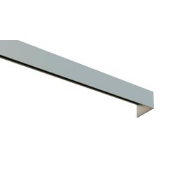 Gardinenschiene OTTO HOME "Tanbul" Gr. 2, silber (silberfarben), L:120cm T:5,6cm, Aluminium, Gardinenstangen, Gardinenschiene