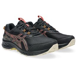 Trailrunningschuh asics "GEL-VENTURE 10 WP", Damen, Gr. 38, schwarz (schwarz, braun stone), Synthetik, Schuhe Trailrunningschuh