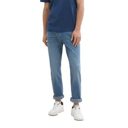 Slim-fit-Jeans Tom Tailor "JOSH Slim", Herren, Gr. 30, L&auml;nge 34, blau (stone blau denim), Denim/Jeans, Obermaterial: 98% Baumwolle, 2% Elasthan, slim fit, Jeans Slim-fit-Jeans, in l&auml;ssigem Style und verschiedenen Waschungen