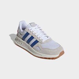 Sneaker adidas Sportswear "RUN 84", Herren, Gr. 44, wei&szlig; (cloud wei&szlig;, royal blau, grau one), Leder, Synthetik, Textil, Schuhe Sneaker, inspiriert vom Design des adidas LA Trainer