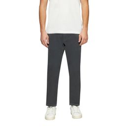 Chinos s.Oliver, Herren, Gr. 31, L&auml;nge 34, grau (slate grau), Obermaterial: 98% Baumwolle, 2% Elasthan, unifarben, regular fit normal, Hosen Chinos, mit elastischem Bund