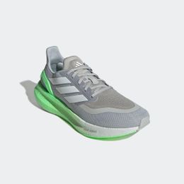 Laufschuh adidas Performance "PUREBOOST 5", Herren, Gr. 47, grau two, cloud wei&szlig;, lime burst, Synthetik, Textil, Schuhe Laufschuh