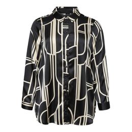 Vero Moda Curve Bluse 'VMChadley' Damen Gr&ouml;&szlig;e XXL schwarz / wei&szlig;