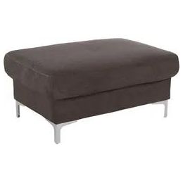 Hocker COTTA "Sammy", braun (espresso), B:95cm H:47cm T:64cm, Struktur (100% Polyester );Chenille (90% Polyester; 10% Polyamid ), Hocker, Hocker