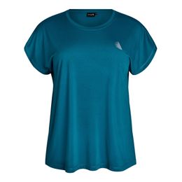 ZIZZI Funktionsshirt 'ABASIC' Damen Gr&ouml;&szlig;e XL/XXL cyanblau
