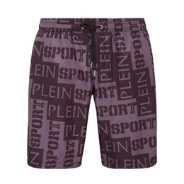 Plein Sport Swimshorts Herren Gr&ouml;&szlig;e S helllila / purpur
