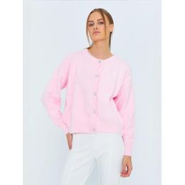Mixray Strickjacke Damen Gr&ouml;&szlig;e S/L hellpink