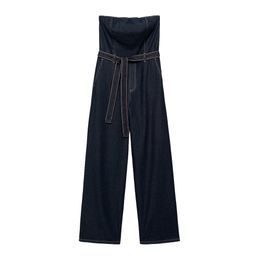 Mango Jumpsuit 'Cally' Damen Gr&ouml;&szlig;e XS dunkelblau