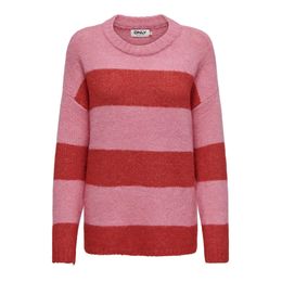 Only Pullover 'ONLFILONE' Damen Gr&ouml;&szlig;e XS rosa / rot
