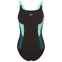 Speedo Badeanzug Damen Gr&ouml;&szlig;e S navy / mint / schwarz