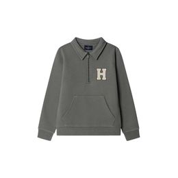 Hackett London Sweatshirt Jungen Gr&ouml;&szlig;e 164/170 creme / oliv