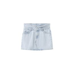MANGO TEEN Rock 'Vuelta' Damen Gr&ouml;&szlig;e 36 blue denim