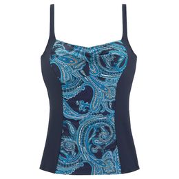 Lascana Tankini Top female Blue size 46