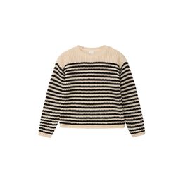 s.Oliver Pullover M&auml;dchen Gr&ouml;&szlig;e 176 beige / schwarz