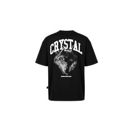 Crystal Paris Shirt 'Nightwolf' male Black size S