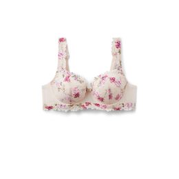 Intimissimi BH 'Sofia Pretty Flowers' Damen Gr&ouml;&szlig;e 75 ecru / oliv / pink Winterschuhe