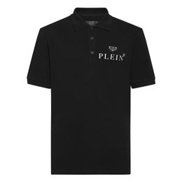 Philipp Plein Poloshirt 'Iconic' Herren Gr&ouml;&szlig;e L schwarz