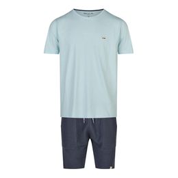 Phil & Co. Berlin Shorty 'Lounge Dreams' Herren Gr&ouml;&szlig;e L hellblau / dunkelblau