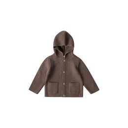 Stellou & Friends Strickjacke Jungen Gr&ouml;&szlig;e 98/104 braun