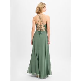 Vera Mont Abendkleid Damen Gr&ouml;&szlig;e 38 schilf Winterkleid