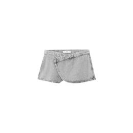 MANGO TEEN Hosenrock Damen Gr&ouml;&szlig;e 32 grey denim
