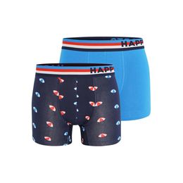 Happy Shorts Retroshorts ' Trunks ' Herren Gr&ouml;&szlig;e XXL kobaltblau / dunkelblau