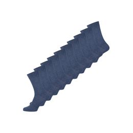 Nur Der Socken Herren Gr&ouml;&szlig;e 43/46 taubenblau / dunkelblau
