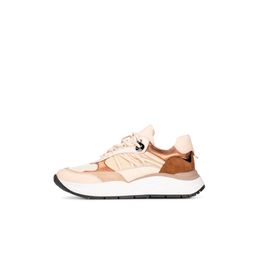 PS Poelman Sneaker 'Charu' Damen Gr&ouml;&szlig;e 39 beige / hellbeige / braun / rostbraun