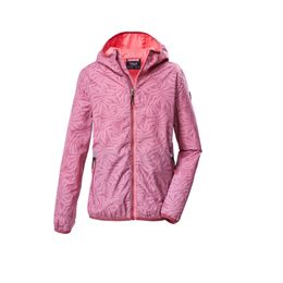 Killtec Outdoorjacke M&auml;dchen Gr&ouml;&szlig;e 140 hellpink / pinkmeliert